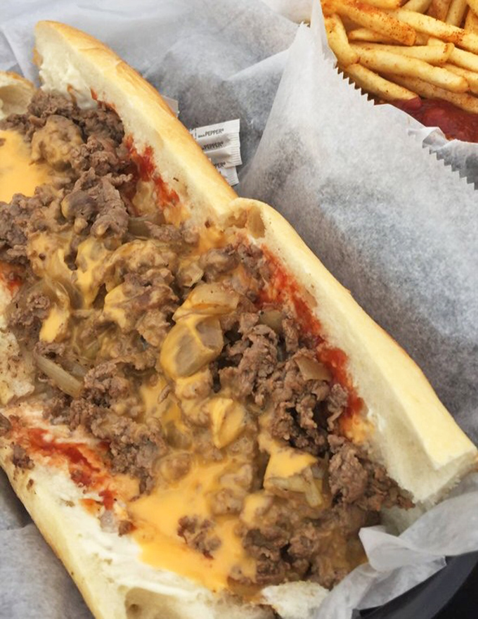 Behold the holy grail of Philadelphia cuisine &ndash; a perfect cheesesteak with that signature cheese melt that makes time stand still and diets disappear.