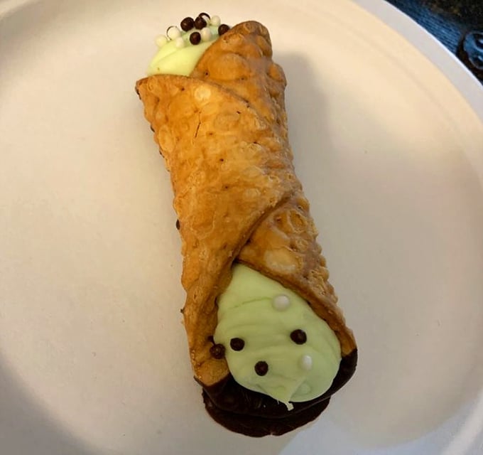 Not just a cannoli, but a pistachio masterpiece &ndash; where crisp pastry meets creamy filling in a union that would make even Sicilians nod in approval.