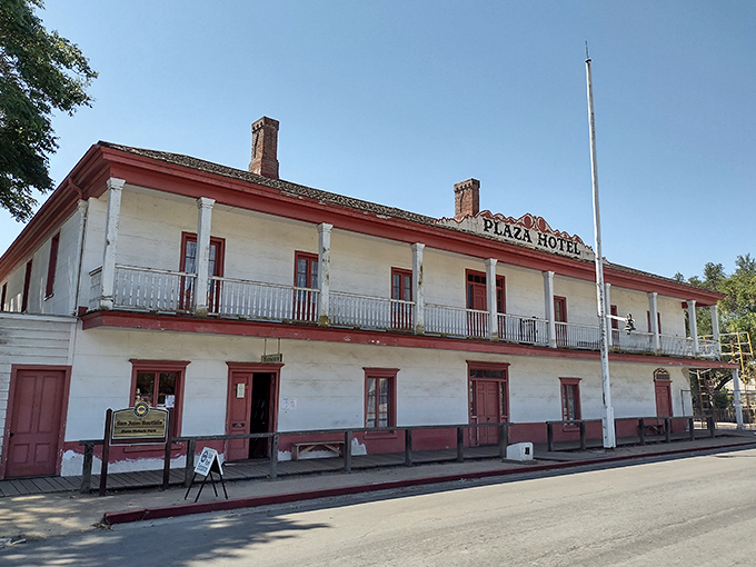 The historic Plaza Hotel hasn't hosted overnight guests in decades, but its stories of stagecoach travelers and Gold Rush dreamers remain.