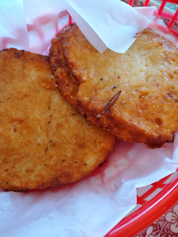 These golden potato cakes aren't just fried&mdash;they're transformed into crispy discs of comfort that could make even a potato farmer weep with joy. 