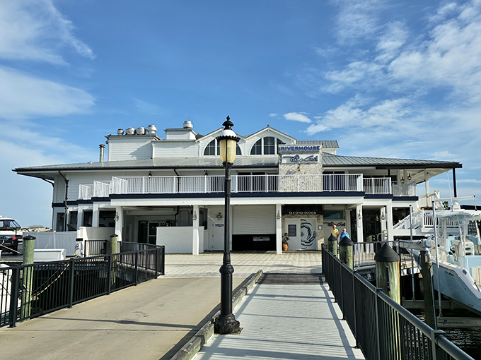 Riverhouse Restaurant: where the seafood is fresher than most pickup lines. The water views alone are worth the price of admission.