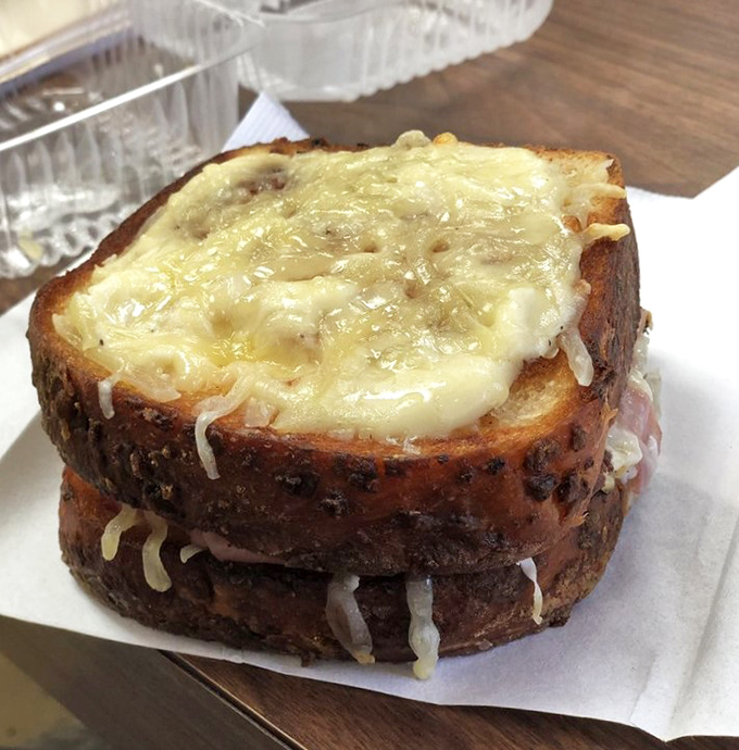 When cheese meets bread with this level of commitment, you don't just have a sandwich—you have a relationship.