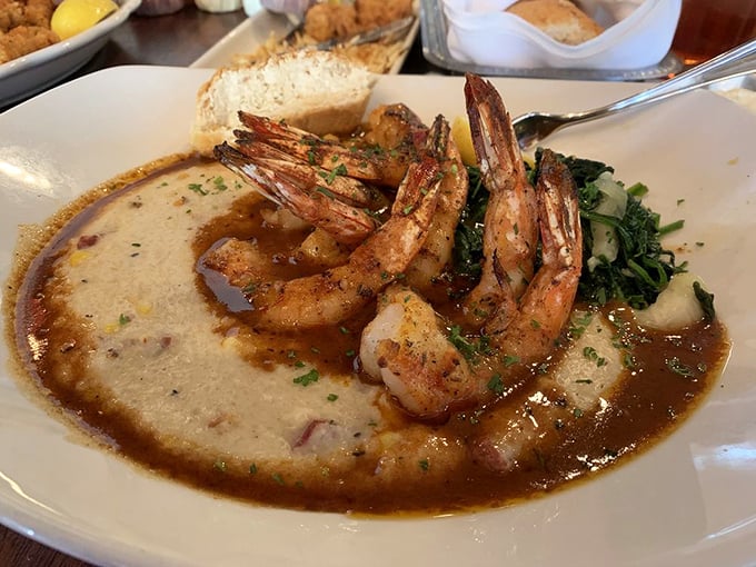 The legendary shrimp and grits&mdash;where plump shrimp and creamy grits unite in a marriage so perfect, it deserves its own reality show.