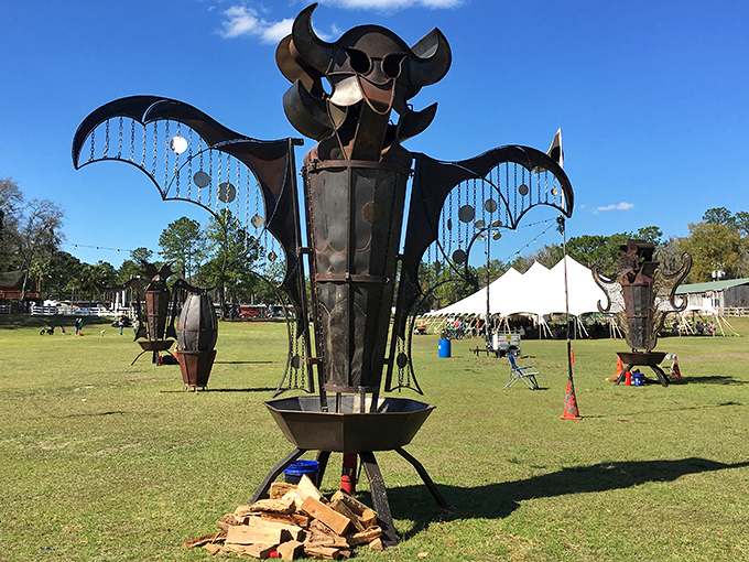 This isn't just metal art&mdash;it's Florida's answer to Burning Man, minus the desert and plus some Southern hospitality. Creative sparks fly in Live Oak!
