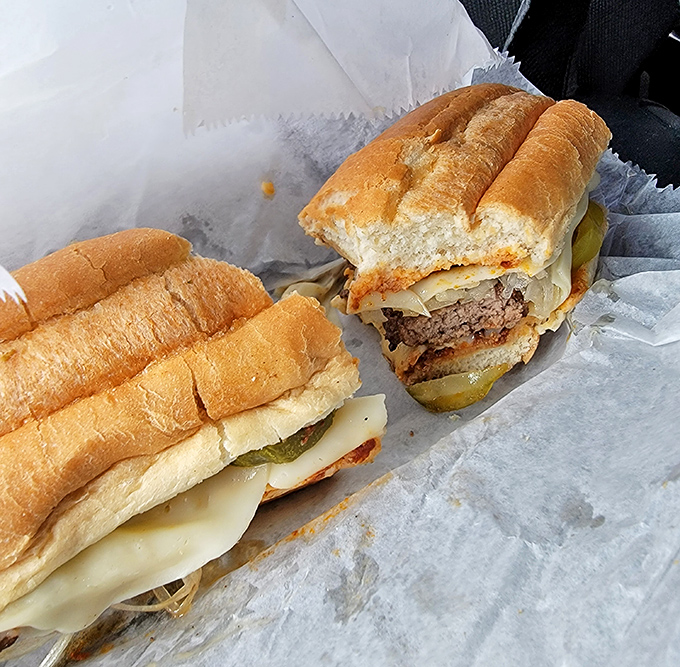 These steak hoagies aren't trying to impress anyone with fancy presentation. They're too busy delivering a knockout punch of flavor that makes pretentious food look silly.