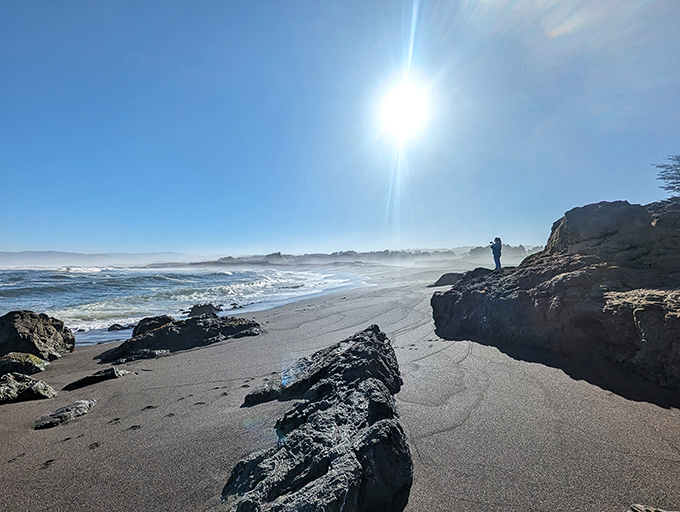 Sunshine, solitude, and spectacular scenery. This stretch of beach offers the kind of peace you can't download from an app.