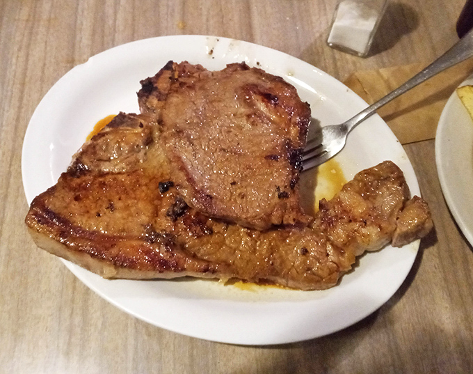 This T-bone doesn't need Instagram filters or fancy plating. Just honest-to-goodness beef that makes you wonder why you ever paid triple elsewhere.