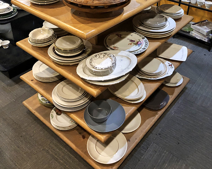 Grandma's china meets hipster dinner party essentials. These dishes have served countless family meals and are ready for their second act.