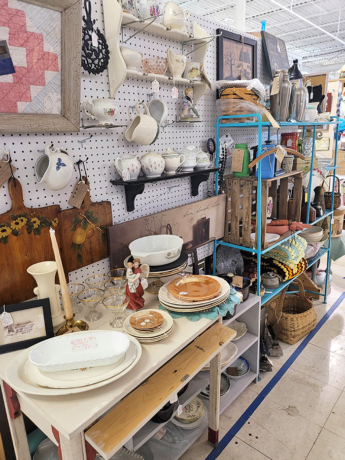 Dish paradise! More serving options than an Italian wedding, with prices that'll leave room in your budget for actual food to serve on them.