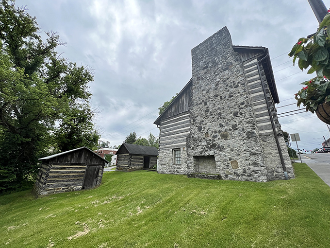 History stands strong in these log and stone structures, silent storytellers of Appalachian life from centuries past.