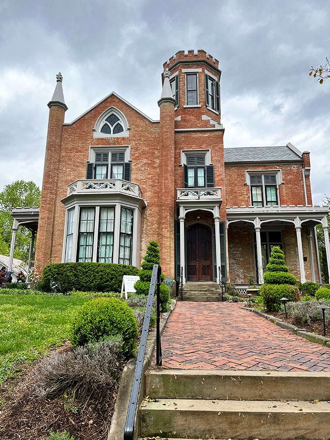 The Castle's Gothic-inspired turret and bay windows aren't just architectural showing off&mdash;they're Victorian-era status symbols frozen in time.