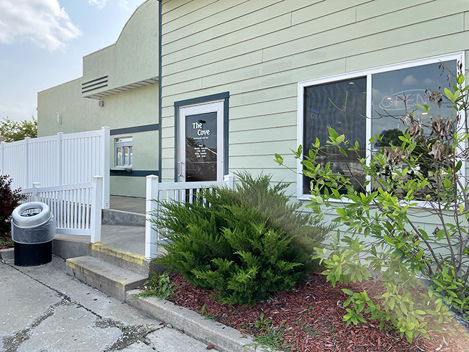 The Cove's unassuming exterior hides culinary surprises within. Like that friend who doesn't brag but always delivers, this spot rewards the curious.