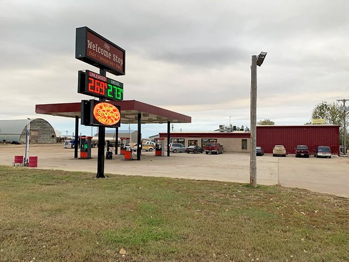 The Welcome Stop isn't just selling gas&mdash;it's fueling conversations between neighbors and weary travelers alike.