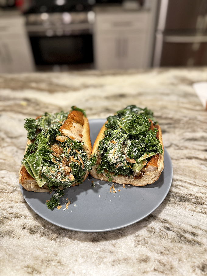 Kale gets the star treatment in this hearty sandwich &ndash; proof that vegetables can be the main attraction, not just sidekicks.