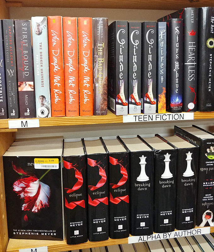 Teen fiction that defined a generation, meticulously organized and waiting for new readers to discover vampire romance at human-friendly prices.