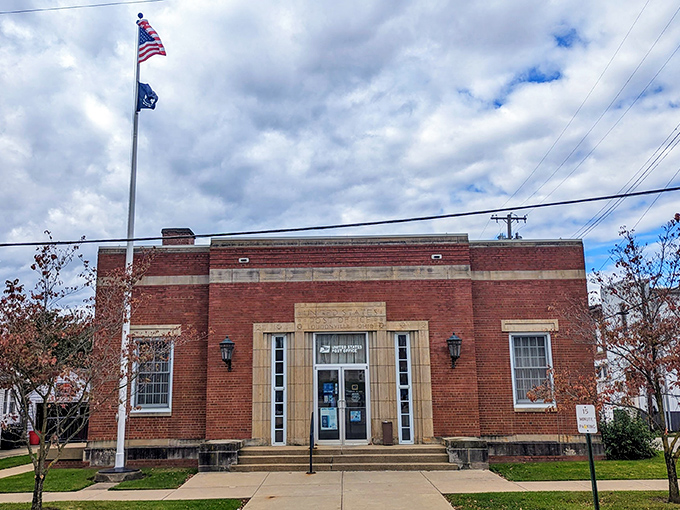 This isn't just a post office; it's a brick-and-mortar testament to when communication required effort and thoughtfulness.