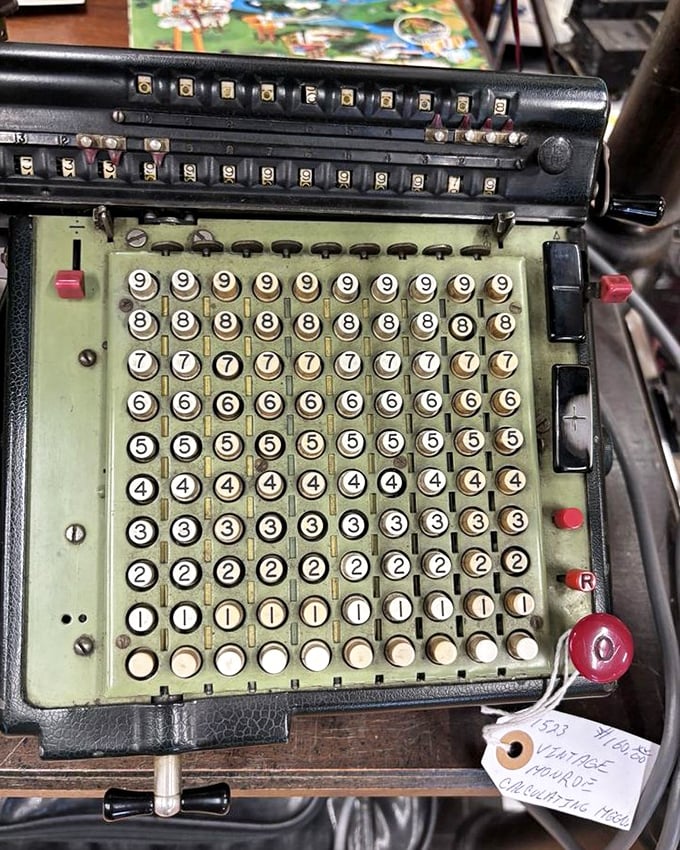 Before Excel spreadsheets, there was this mechanical marvel. Someone's accounting headache is now your conversation-starting collectible.