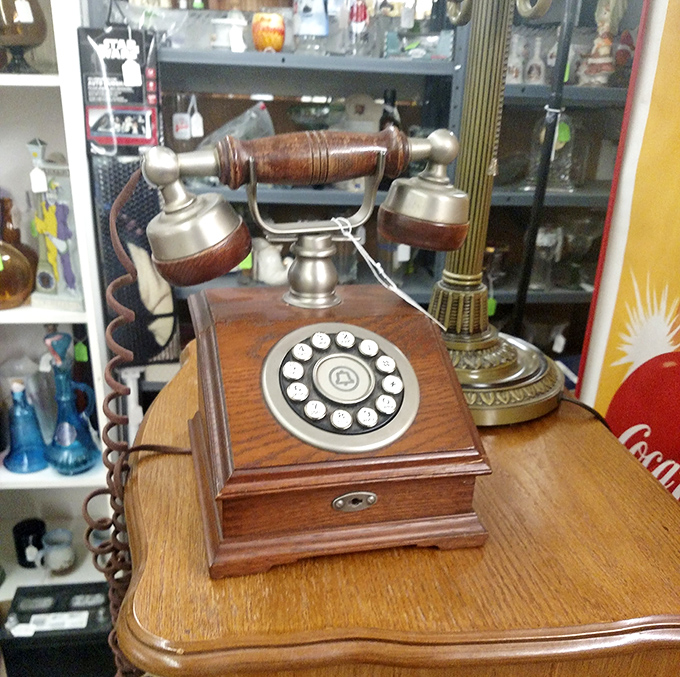 This isn't just a vintage telephone&mdash;it's a portal to an era when calls were events and "I'll call you back" meant something serious.