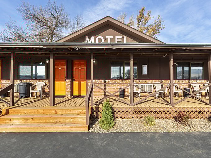 Classic roadside accommodations where the front porch rockers have probably solved more world problems than any think tank.
