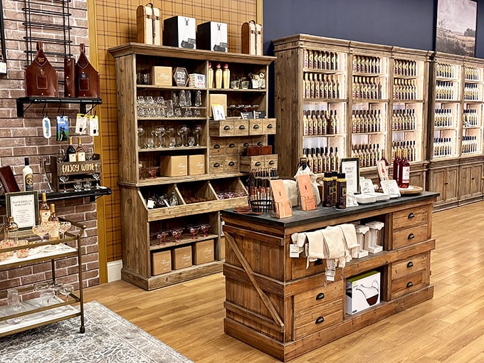 Rustic elegance meets retail therapy in this beautifully designed home goods store, where you'll convince yourself that yes, you absolutely need that artisanal bottle opener.