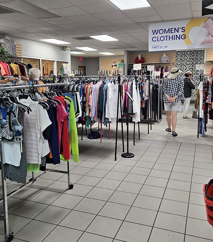 The women's clothing section isn't just organized&mdash;it's curated like a boutique where Florida fashionistas can score designer labels without the designer drama.