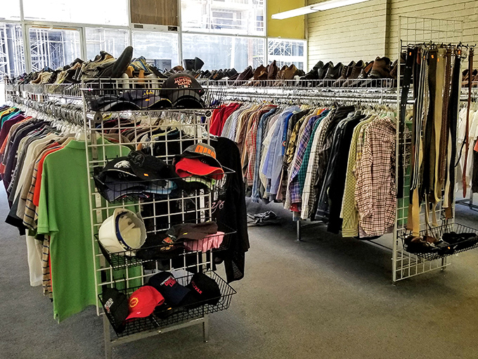 The shoe section rivals Imelda Marcos's closet, minus the dictator husband and inflated prices. Find your perfect pair among hundreds of possibilities.