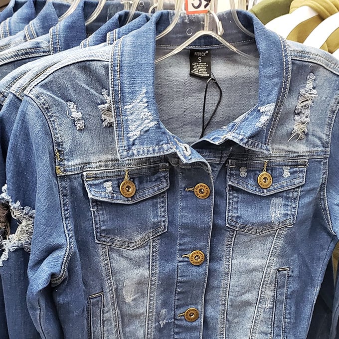 Distressed denim isn't just fashion&mdash;it's a philosophy. These jackets have character built in, no awkward breaking-in period required.