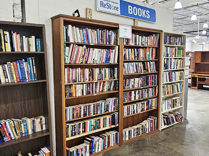 Books standing at attention like literary soldiers, waiting to report for duty on your nightstand.