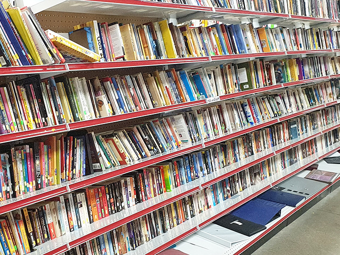 Enough books to build your own library, minus the shushing librarian and overdue fees.