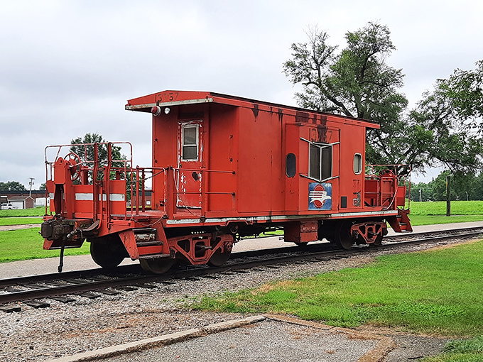 This vintage caboose isn't just a nostalgic reminder of Sedalia's railroad past&mdash;it's a colorful symbol of a town that knows the value of preserving its character.