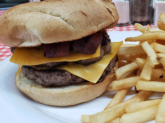 The cheeseburger at Jim's doesn't need fancy aioli or artisanal buns to impress&mdash;just hand-pressed beef, melty American cheese, and the confidence of simplicity.