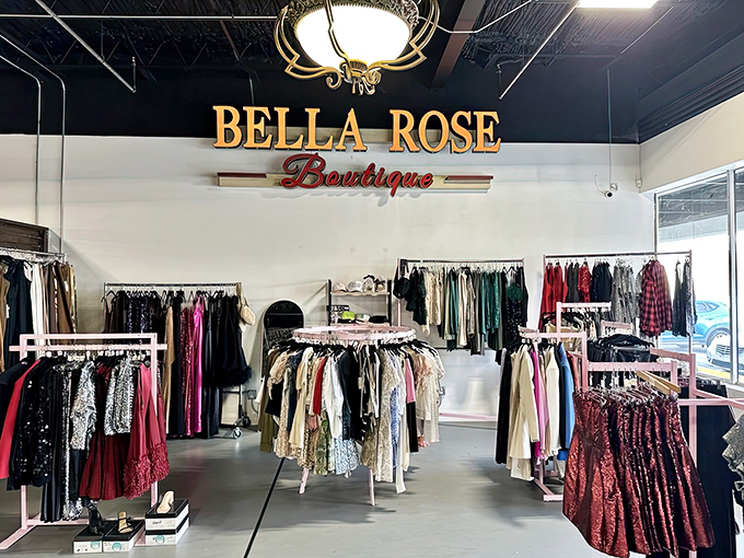 Bella Rose Boutique proves vintage shopping isn't just about dusty trinkets. These carefully curated racks offer second chances to fashion statements that deserve an encore.