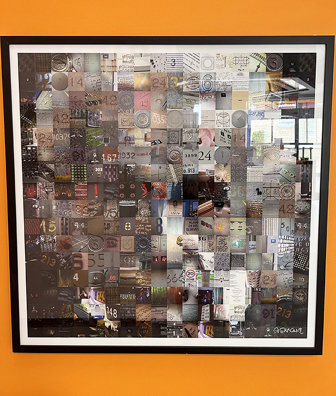 Numbers and symbols collide in this mesmerizing visual puzzle. Your brain will work overtime trying to find patterns—like deciphering your grandkid's text messages.