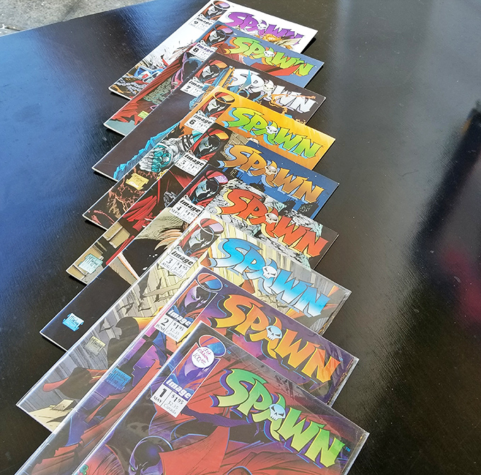 Superhero retirement home! These Spawn comics aren't just reading material&mdash;they're time machines back to afternoons spent avoiding homework.