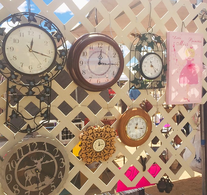 Time literally stands still in this clock collection. Pick your favorite era &ndash; they're all perpetually five minutes to somewhere.