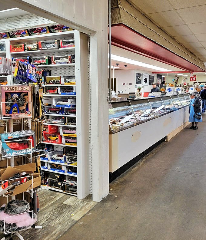 Where collectible toy cars meet fresh meat counter &ndash; only at Green Dragon can you shop for dinner and childhood nostalgia simultaneously.