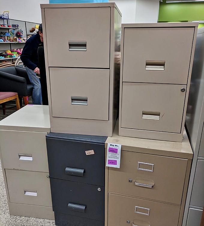 Office furniture that's seen more corporate drama than a season of "Succession," now available for your home office revolution.