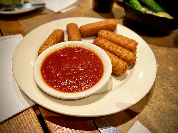 You must try Ben & Irv's famous fried mozzarellas with marinara! Crispy, cheesy, and absolutely crave-worthy.
