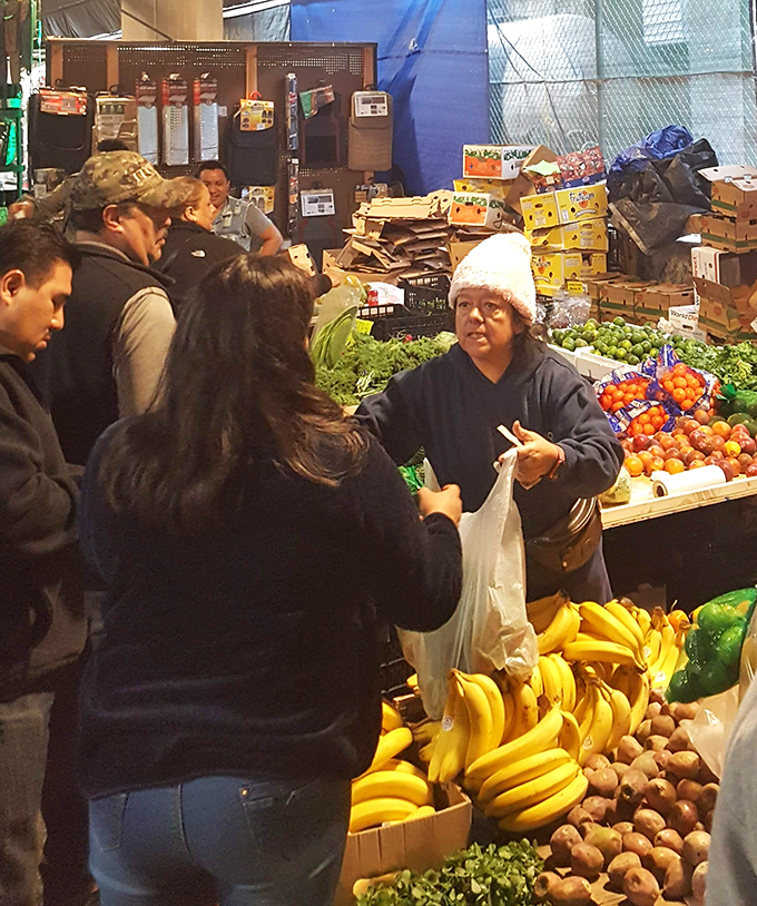 Nature's candy stand where produce speaks multiple languages, and the bananas are always perfectly curved for your shopping pleasure.
