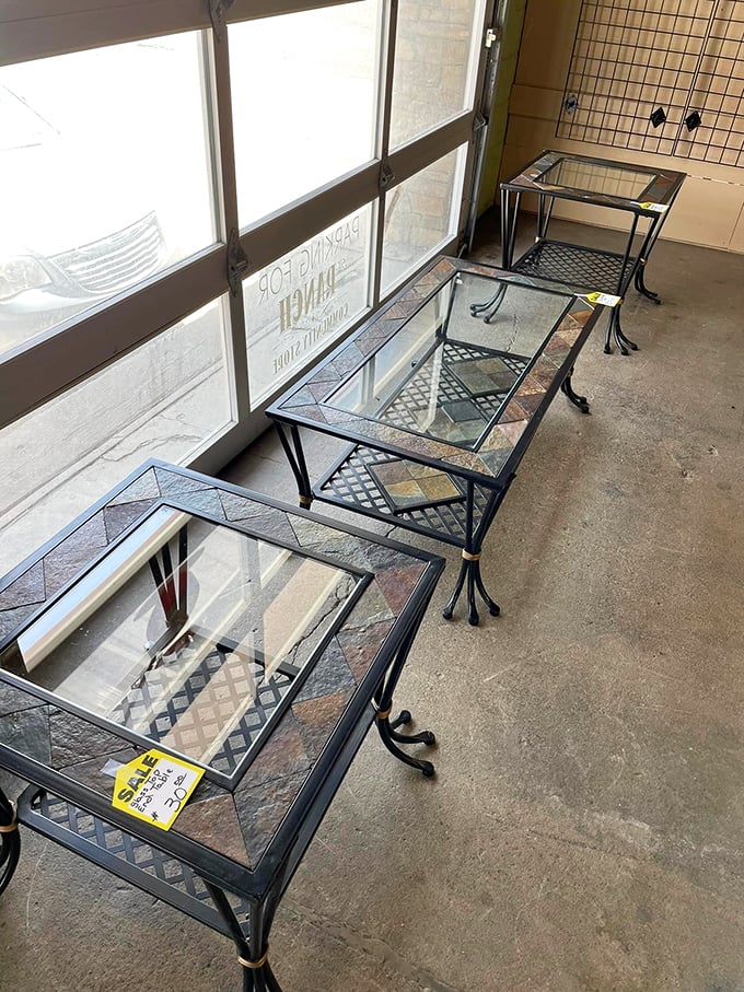 These glass-top tables bring elegance without pretension &ndash; perfect for that sunroom you've been meaning to furnish since last summer.