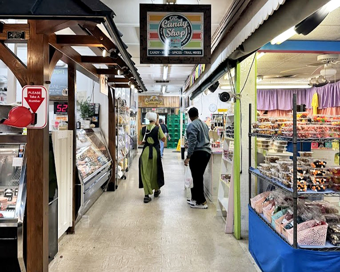 A rainbow explosion of household goods creates a "I didn't know I needed that" moment at every turn. Marie Kondo would have a panic attack.