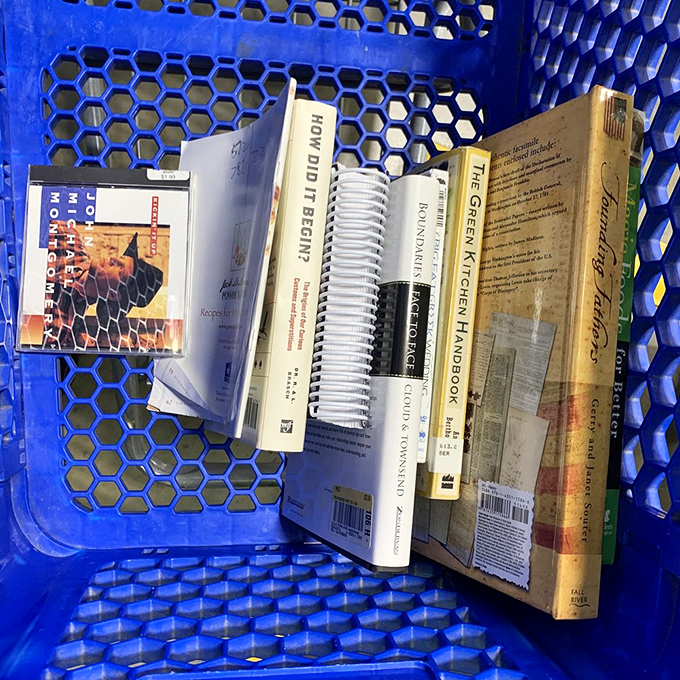 Literary gold mines await the patient explorer. From cookbooks to classics, these pages hold stories beyond what's printed on them.