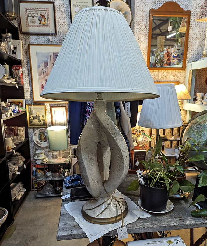 Not just a lamp, but a conversation piece that asks, "Do you dare put me in your living room?" Bold design meets functional art.