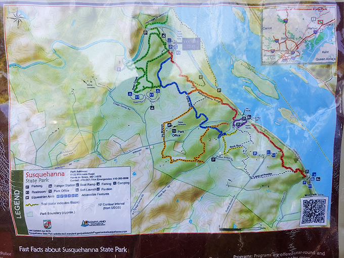 The treasure map to outdoor bliss. With trails color-coded like a delicious menu of adventures, getting lost becomes an optional pleasure.