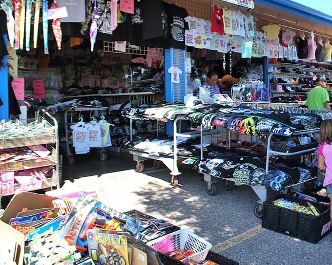 More clothing racks than a department store clearance, but with infinitely more character and surprisingly fewer crowds.