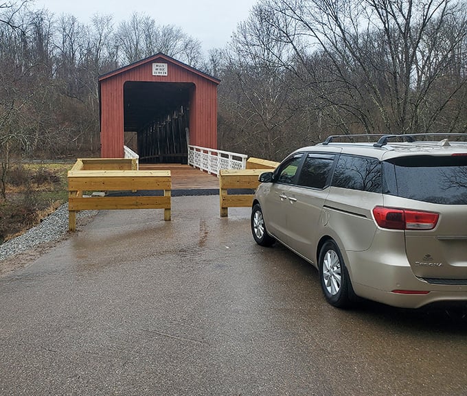 Approaching from the road, you get that first glimpse that makes you immediately reach for your camera—some views simply demand to be captured.