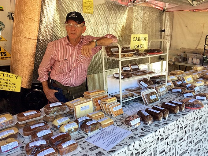 Baked goods that would make your grandmother both proud and jealous. That carrot cake has "weekend breakfast" written all over it.