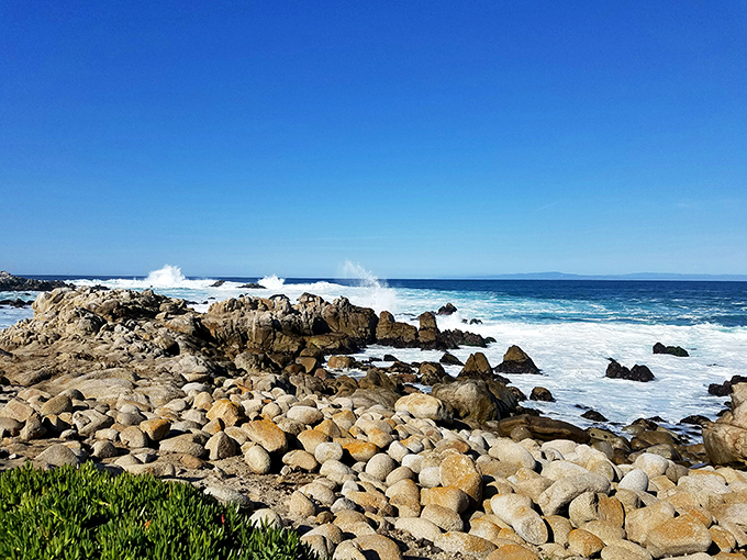 The Pacific puts on its daily rock concert here. These stone formations have front-row seats to nature's most persistent performer&mdash;the endless waves.