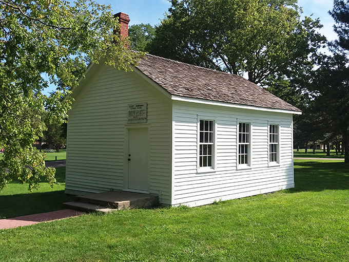 This historic schoolhouse at Stuhr Museum reminds us that the best education might be learning how far your retirement dollars can stretch in Grand Island.