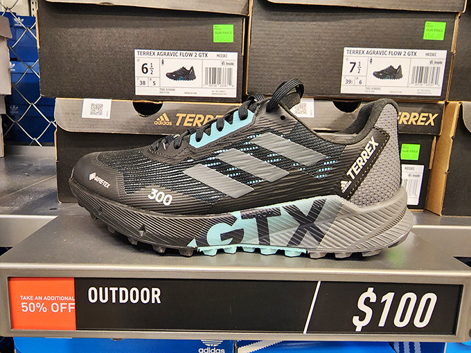 Adidas Terrex trail runners at 50% off—because nothing motivates outdoor exercise quite like saving enough money to treat yourself afterward.